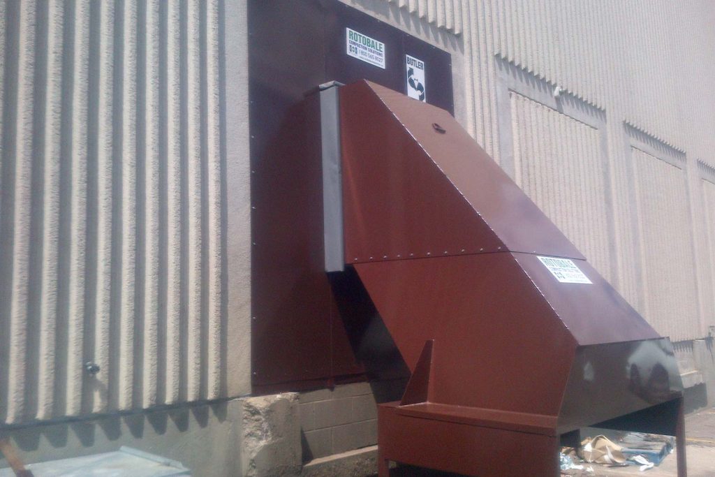 Self Contained Trash Compactor - Rotobale Compaction Solutions Inc.