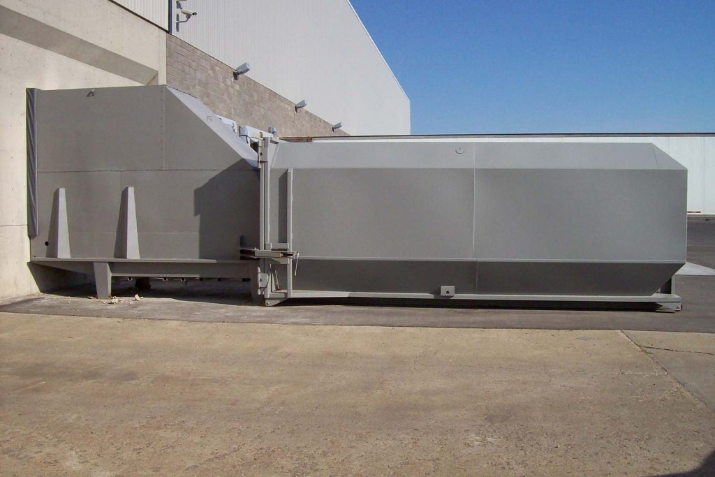 Heavy Duty Stationary Trash Compactor - Rotobale Compaction Solutions Inc.